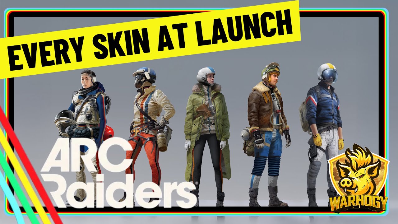 Arc Raiders | Every Arc Raiders Skins at Launch - from Feat rewards to ...