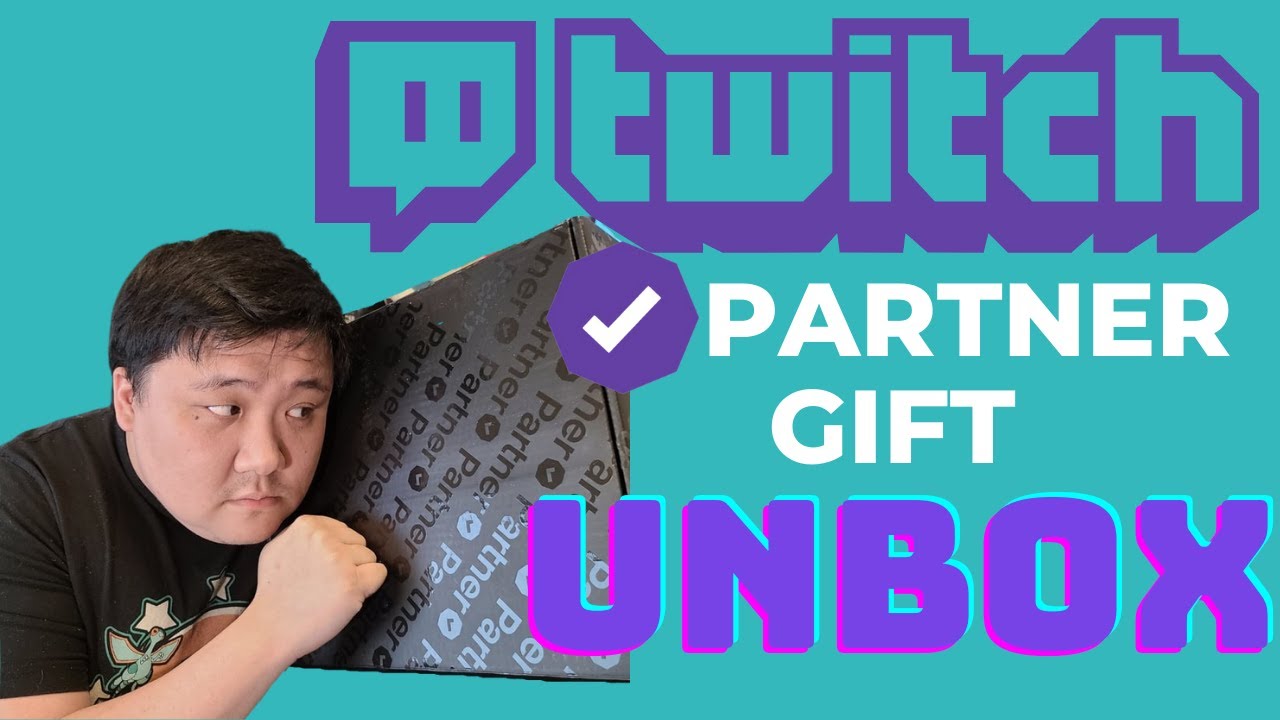 TWITCH PARTNER GIFT UNBOXING - YouTube