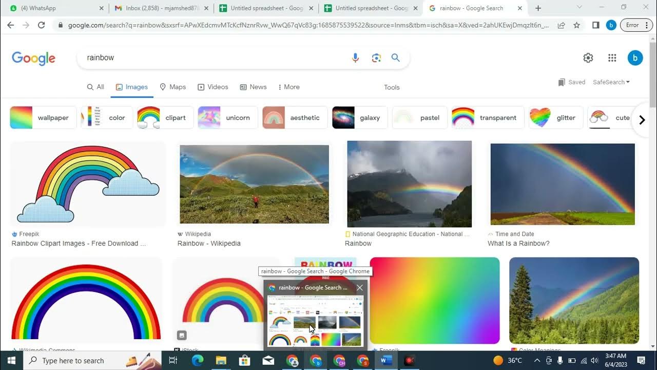 rainbow color text [MS word(course (2023) - YouTube
