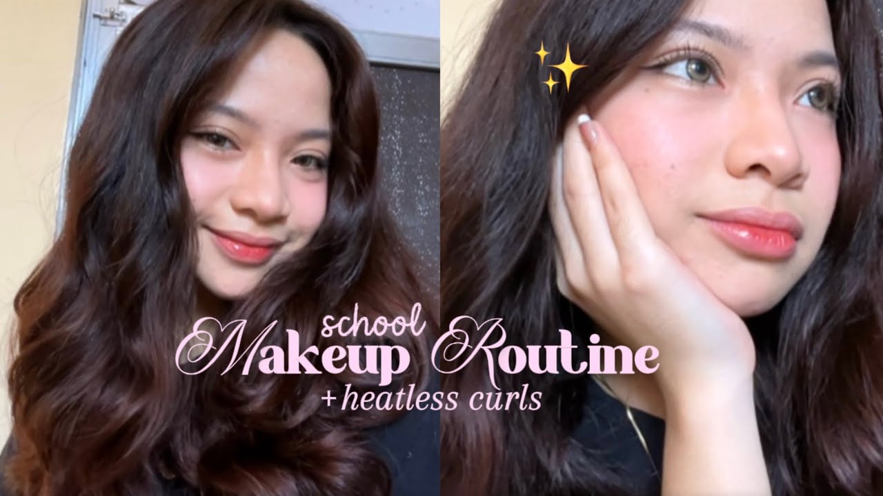 15 MIN everyday school makeup routine🎀 | beginner-friendly & natural ...