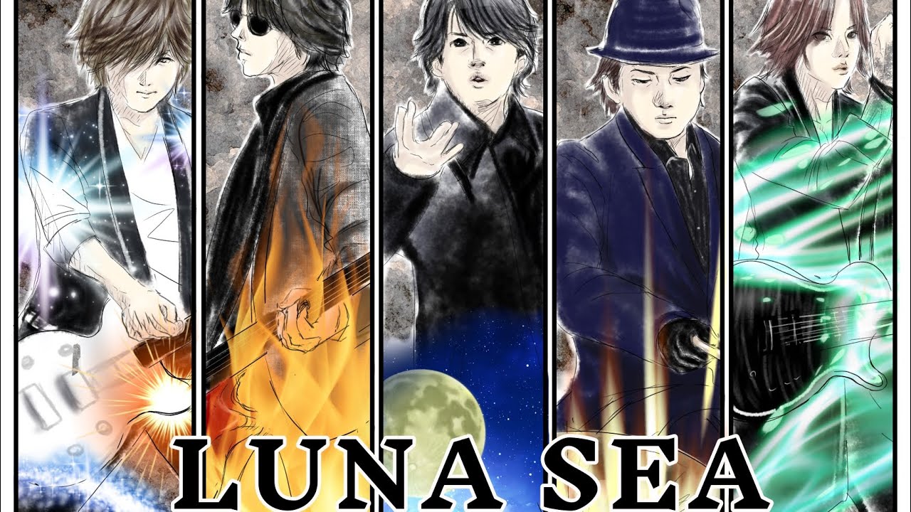 ひろひろりの気まぐれ絵描き～LUNASEAイラスト編2～ - YouTube