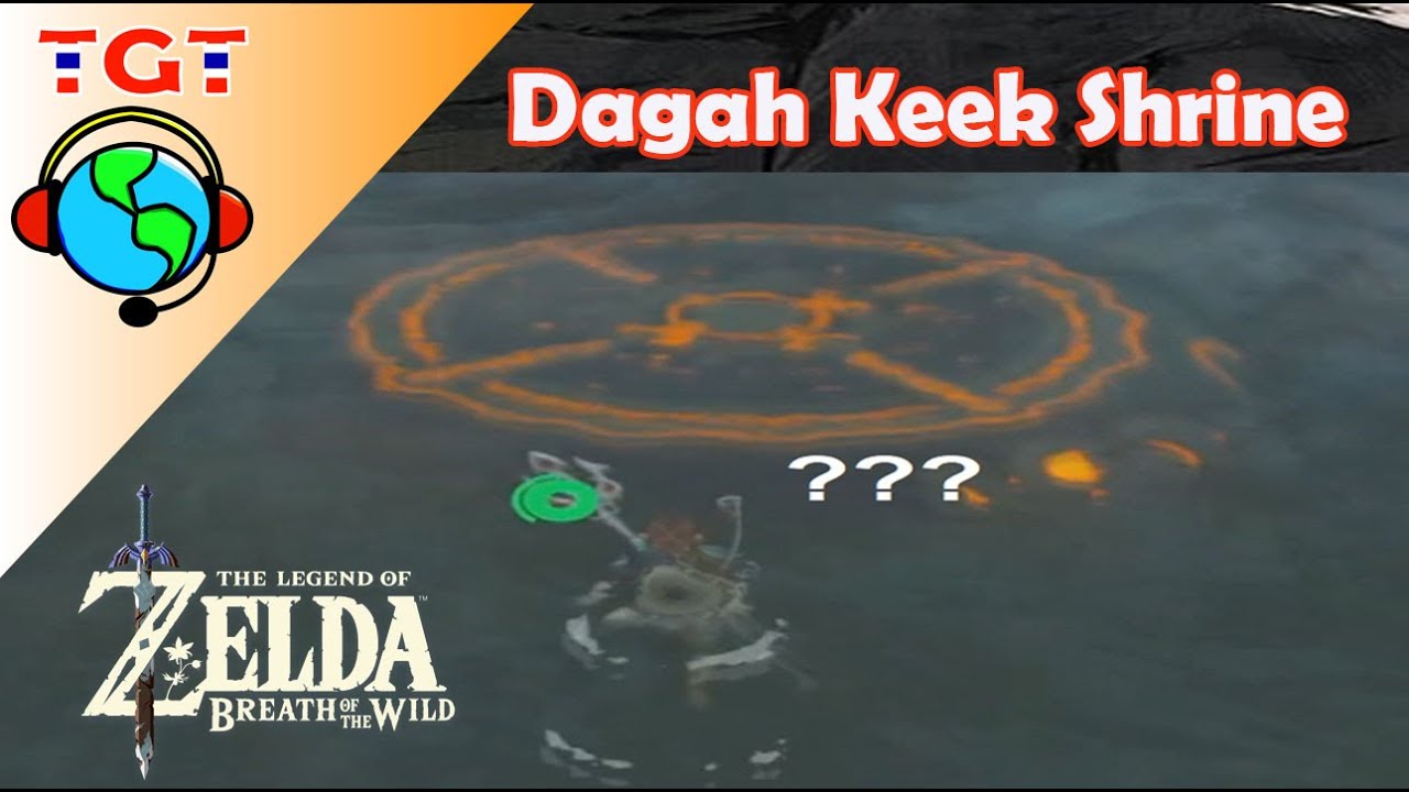 The legend of Zelda: Breath of the wild: Dagah Keek Shrine - YouTube