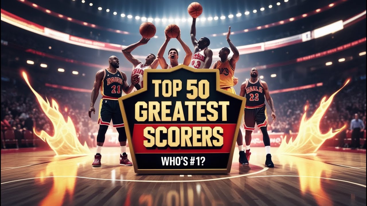 Top 50 Greatest Scorers in Basketball History - YouTube
