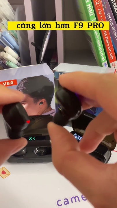 So sánh tai nghe F9 PRO V6.0 và M10 PRO V5.1 pb 2023 - YouTube