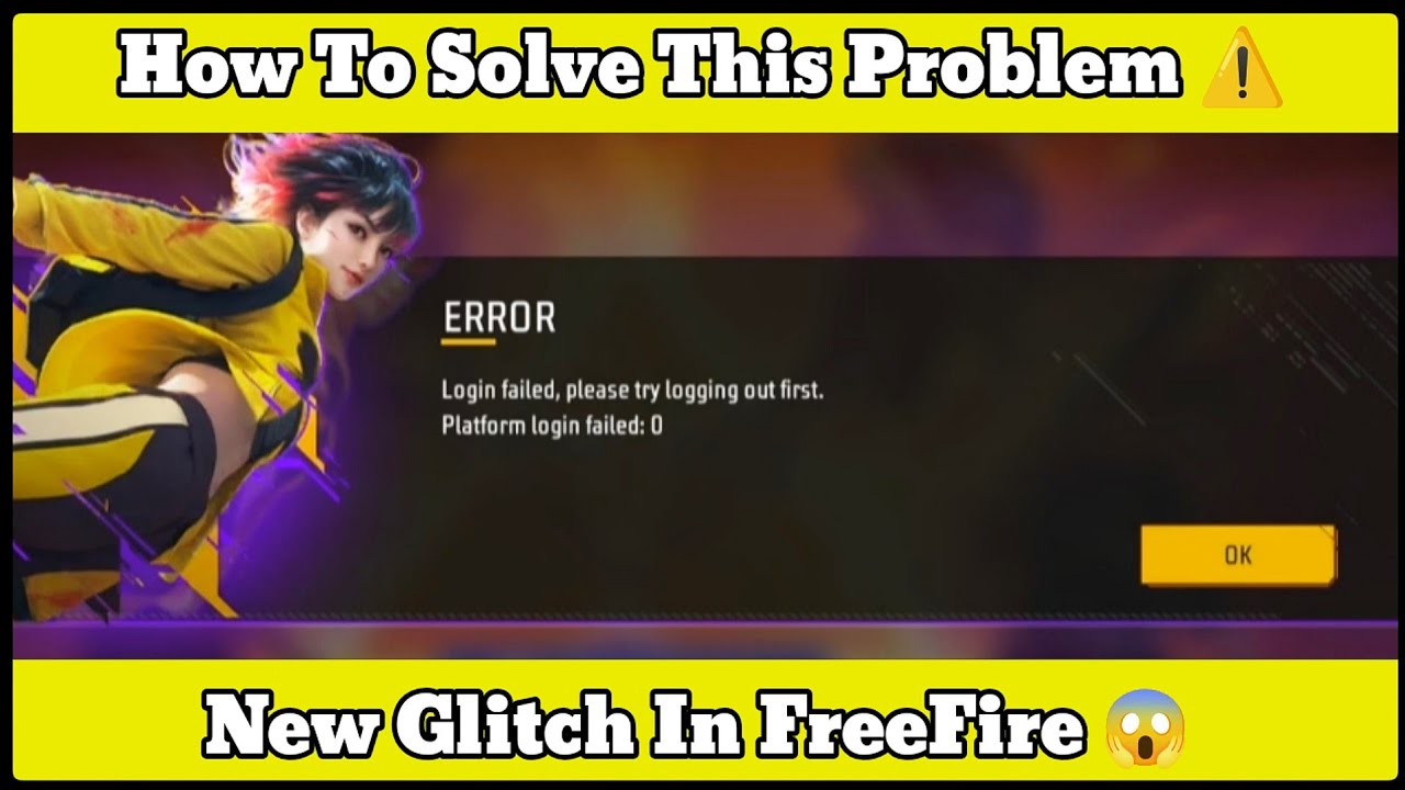 Platform Login Failed Problem Solved In FreeFire ⚠️ | Garena | Free ...