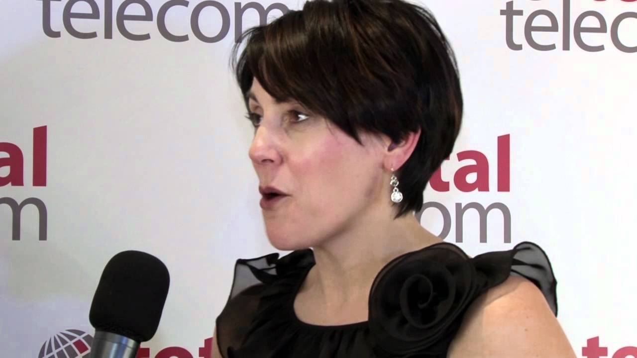 Total TeleVision Interview Lucy Dimes of Alcatel-Lucent winners at the ...