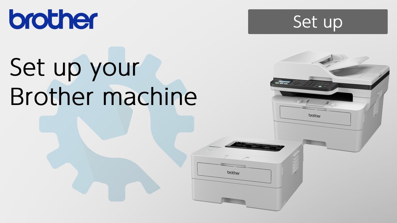 Set up your Brother machine [Brother Global Support] - YouTube
