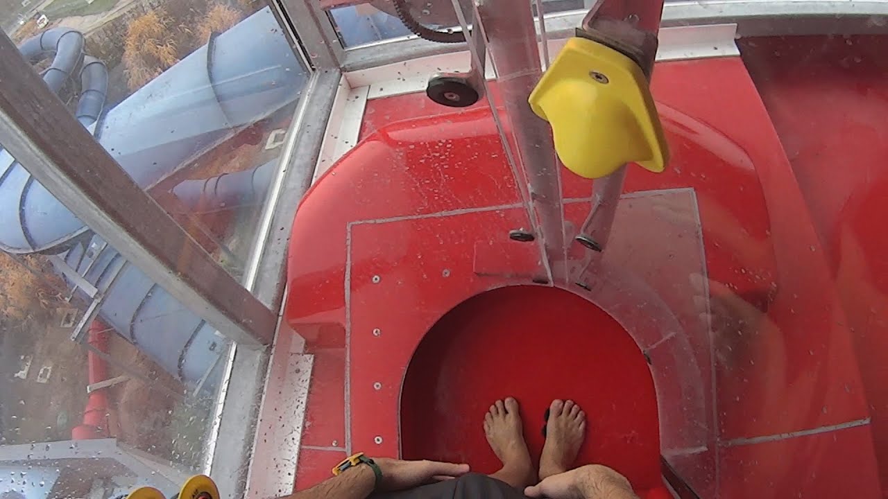 Rocket Water Slide at Europabad - YouTube