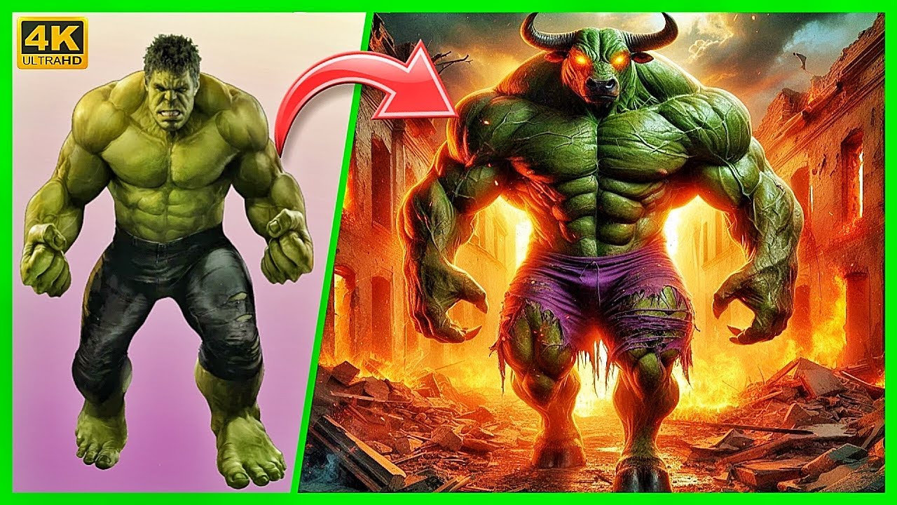 AVENGERS But Muscular BULL 🐂 VENGERSAll Characters 🔥 Marvel DC - YouTube