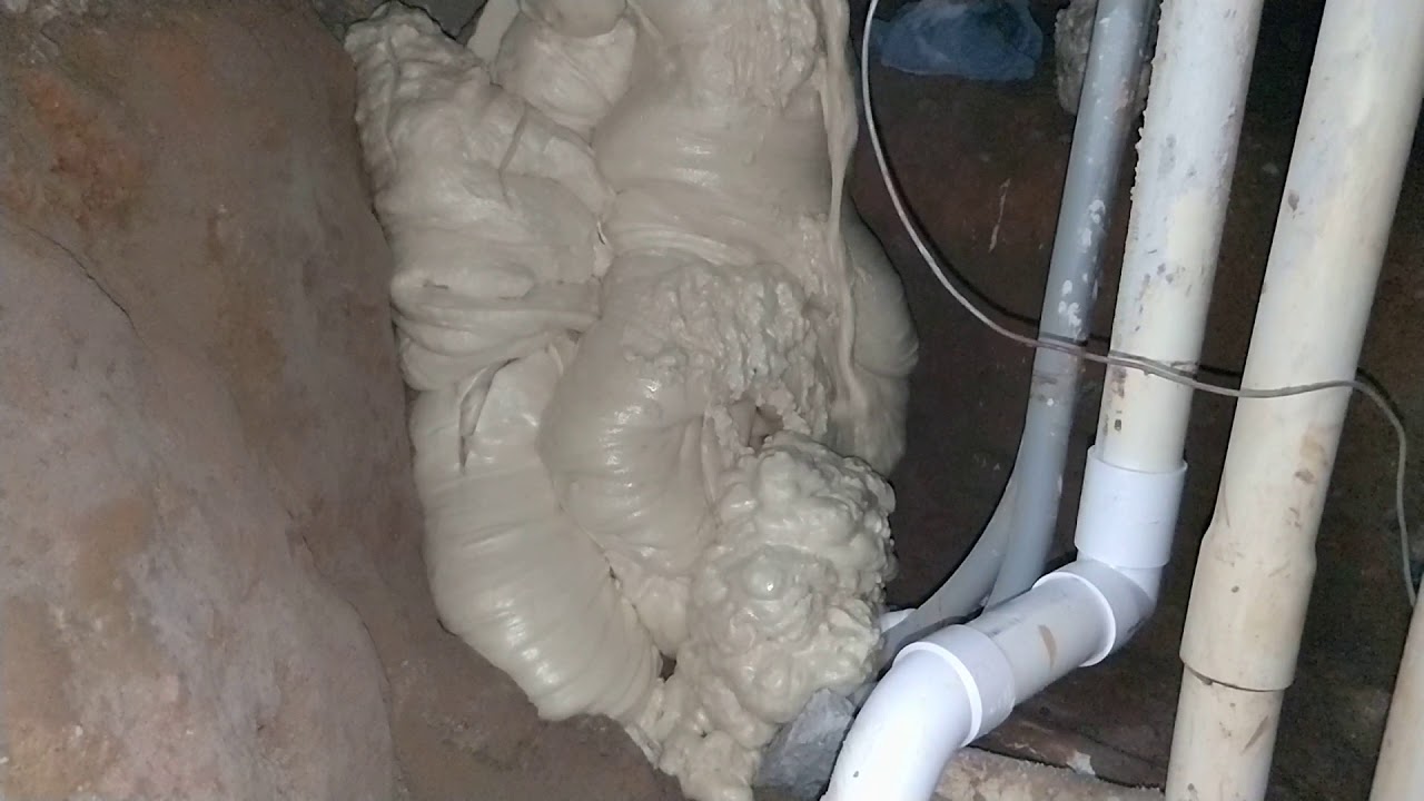 Poly foam void fill Atlanta - YouTube