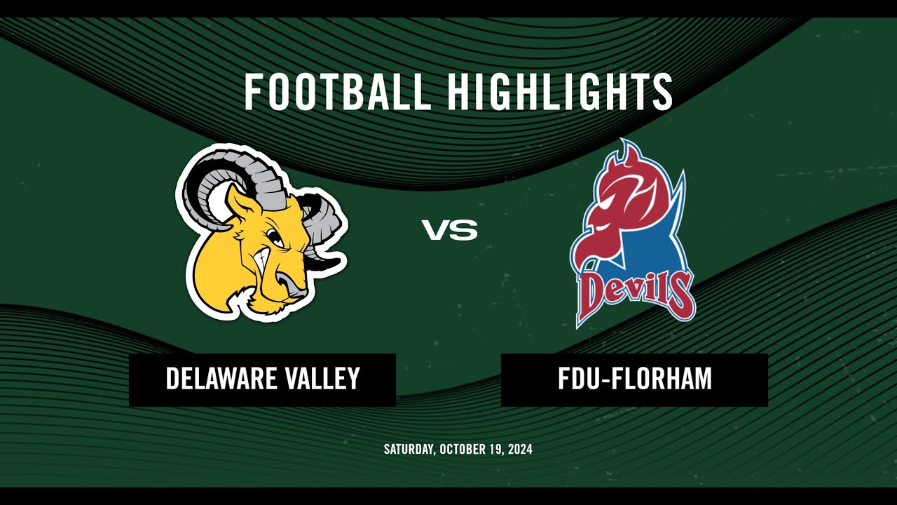 Football vs RV FDU-Florham | Highlights 10.19.2024 - YouTube
