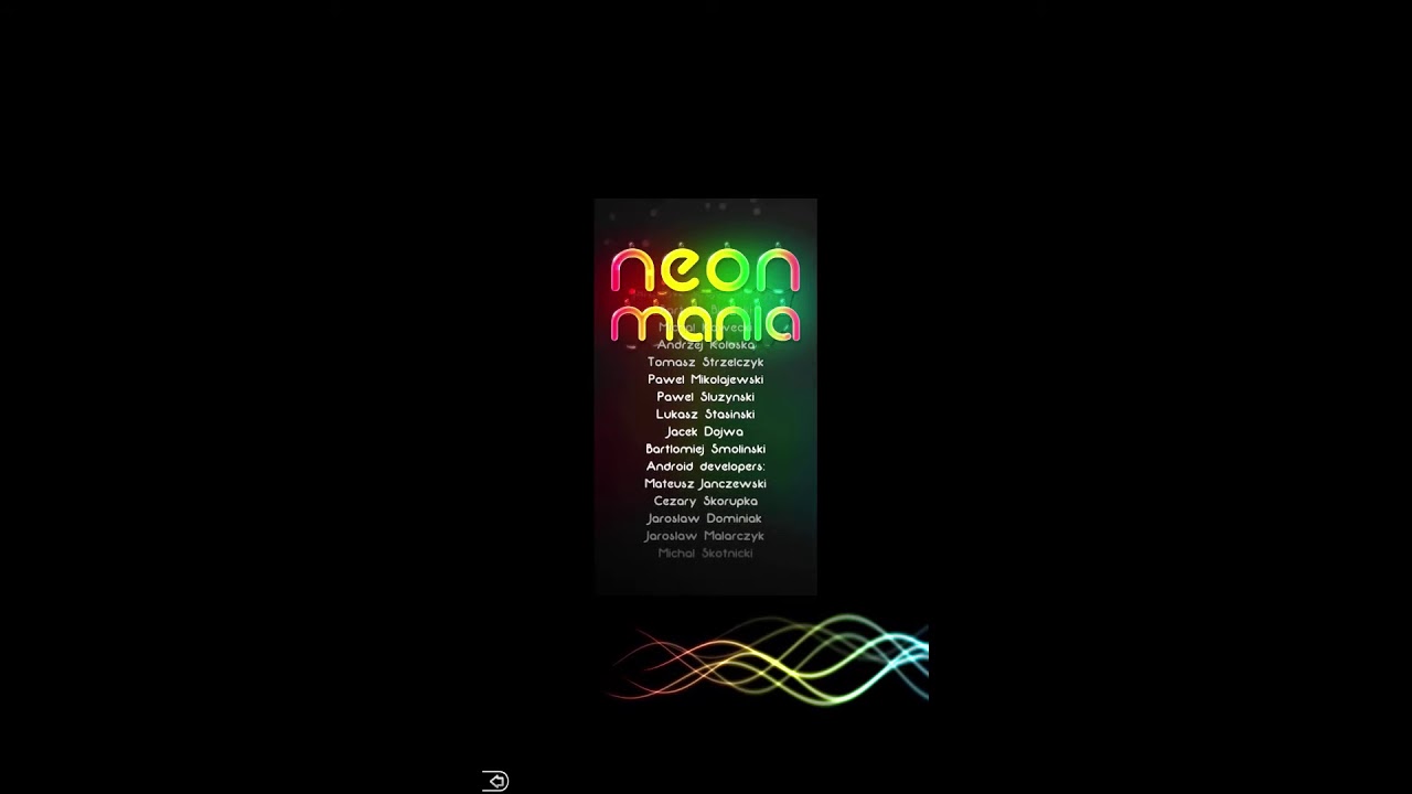 neon mania (Credits) (Android) - YouTube