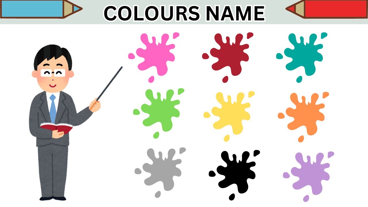 Learn Colors names - English Educational Videos - YouTube