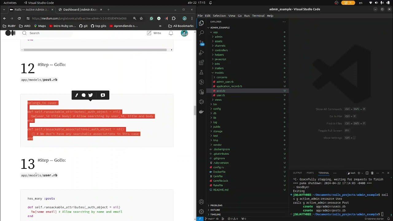 Rails — Active Admin 3.2.0 - YouTube