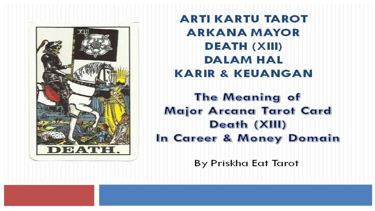 Arti Kartu Tarot Death (XIII) di Karir & Uang. The Death (XII) tarot ...