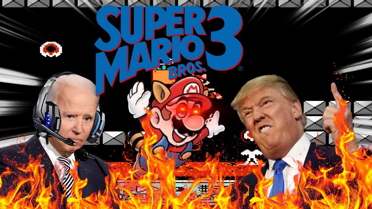 Biden and Trump Play Super Mario Bros 3 - YouTube