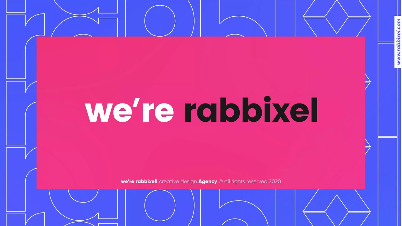 Rabbixel - We create beautiful pixels - YouTube