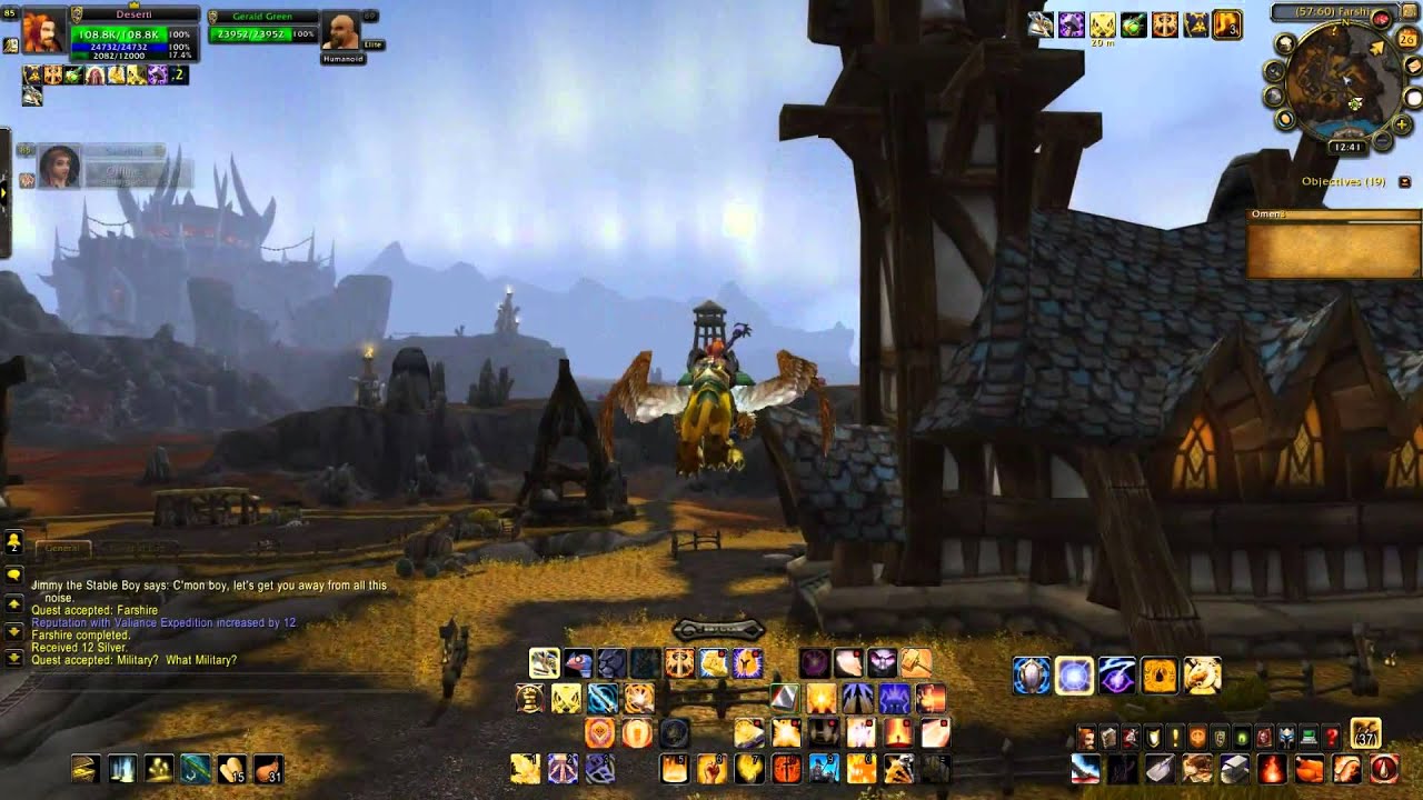 WoW Wotlk - Farshire & Military What Military - YouTube