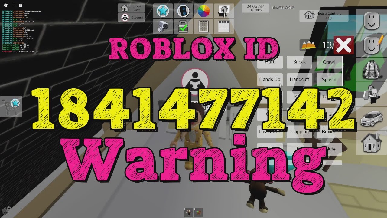 WARNING Roblox Song Codes - YouTube