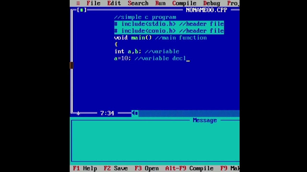 Intro Basic C Programming Language Youtube