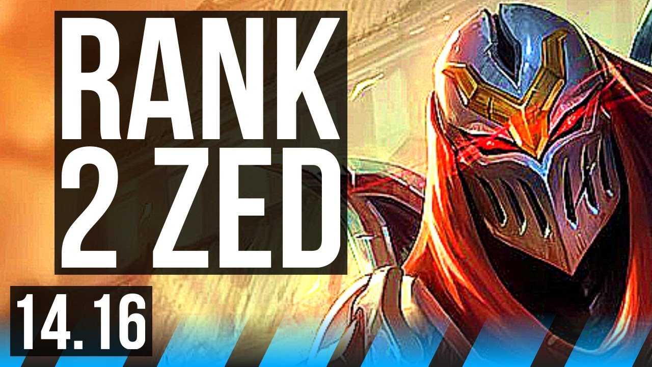 ZED vs AURORA (MID) | Rank 2 Zed, 6 solo kills, 1500+ games | NA ...