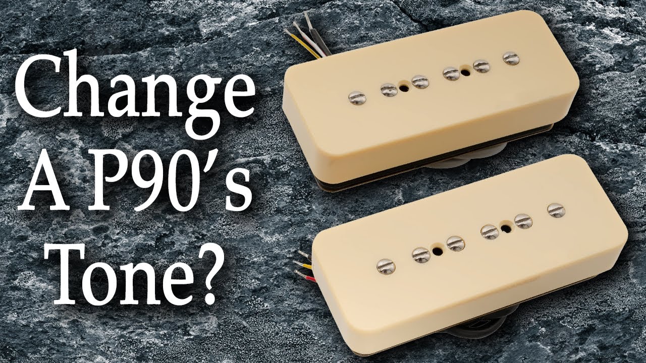 Changing The Tone Of A P90 Guitar Pickup - YouTube
