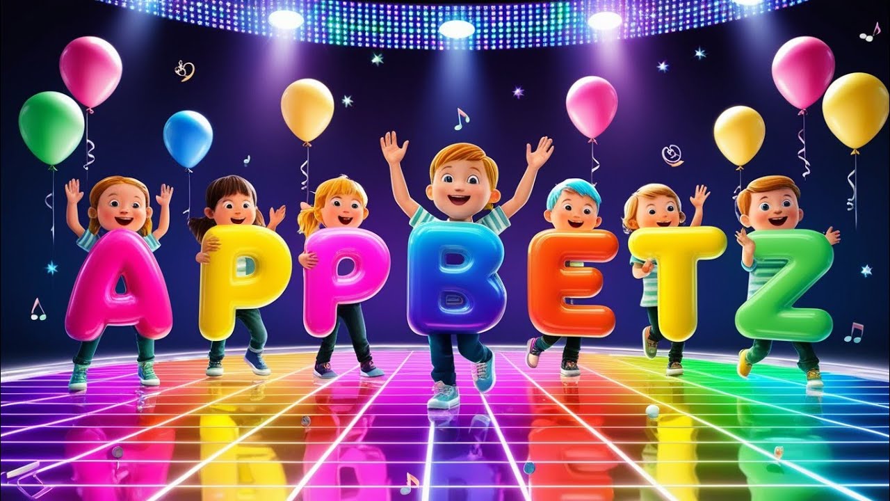ABC Alphabet Dance Party 🎶 - YouTube