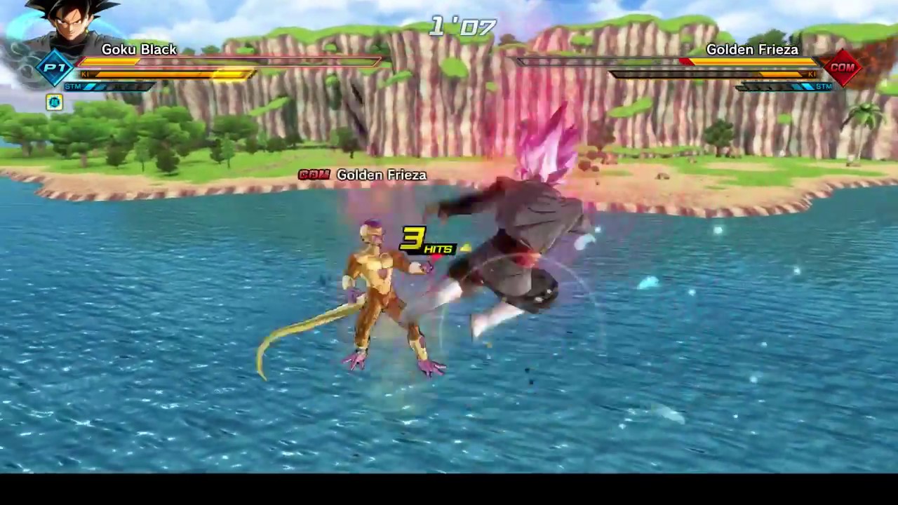 Rose Goku Black VS Golden Frieza ULTIMATE VILLAINS! Xenoverse 2 mods ...