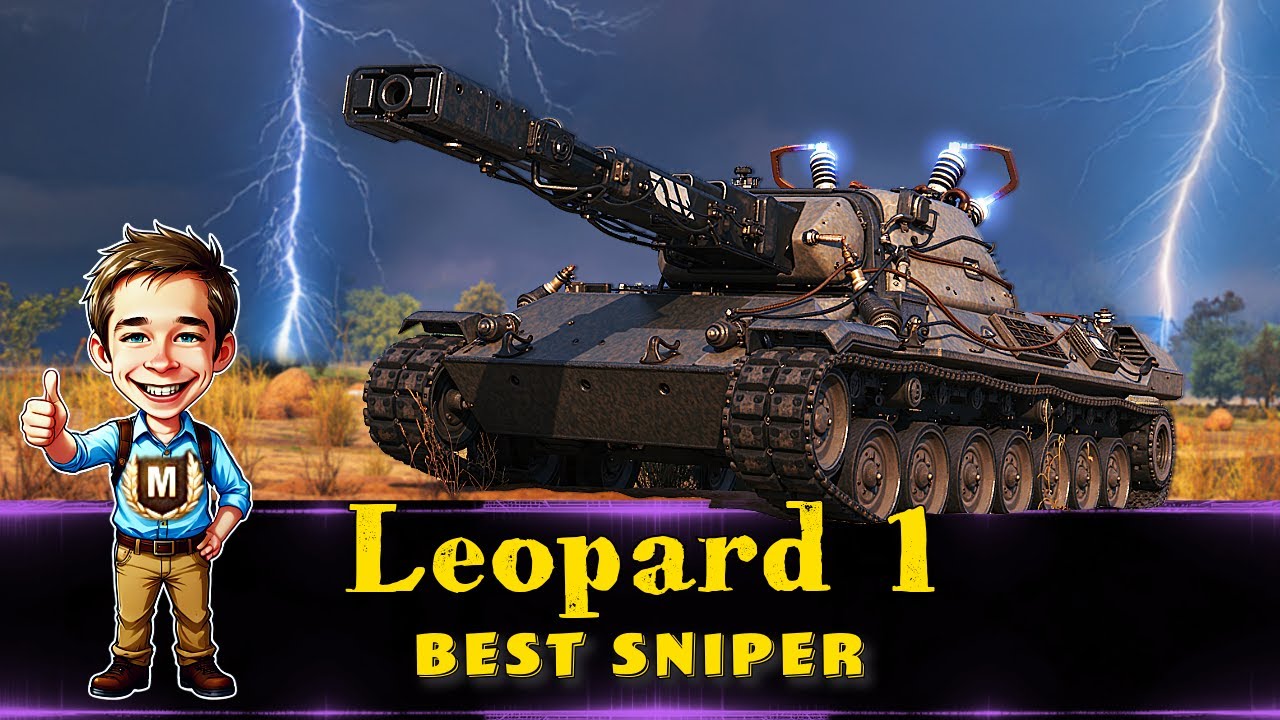 Leopard 1 - Best Sniper - Review - World of Tanks - YouTube