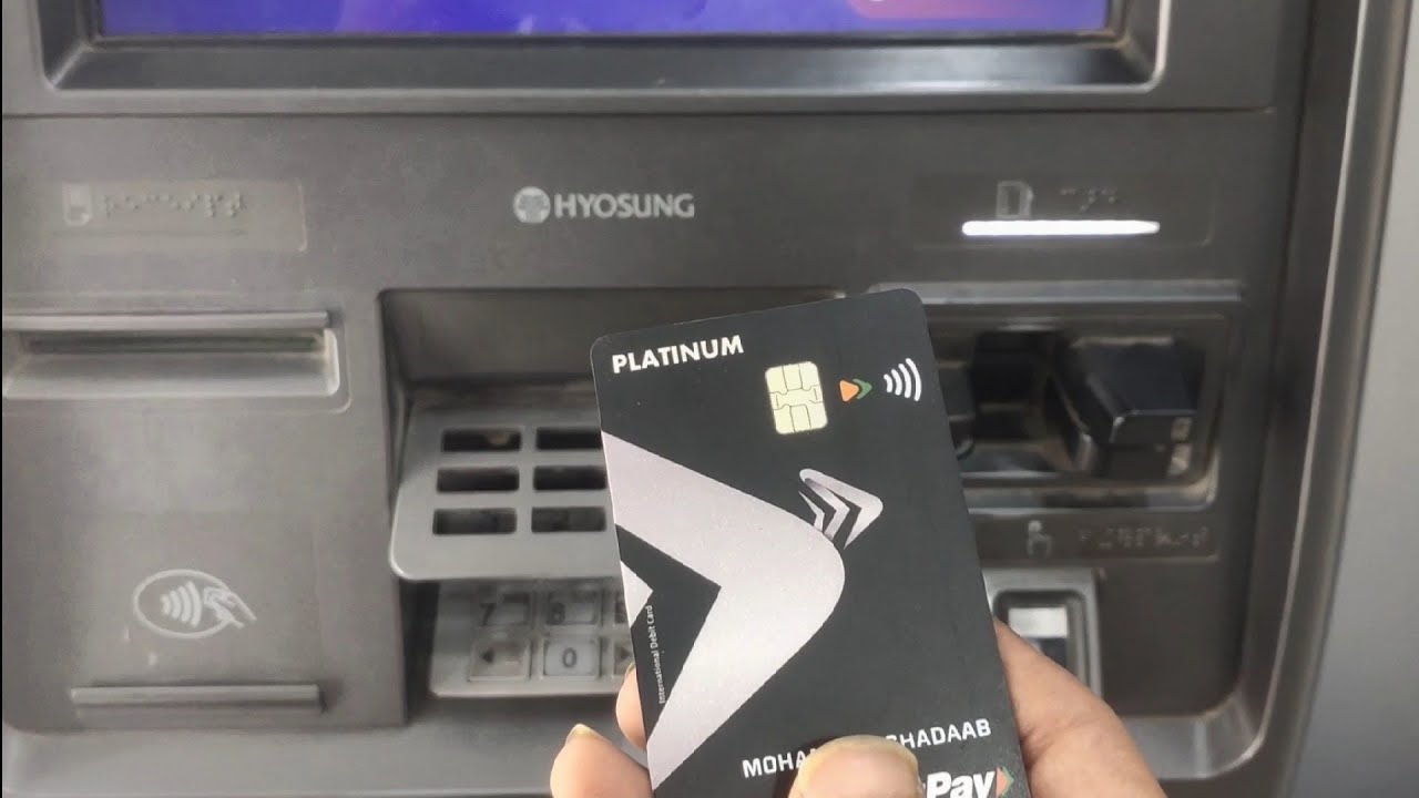 How to Use AU bank ATM card In ATM machine, Is it Work? - YouTube