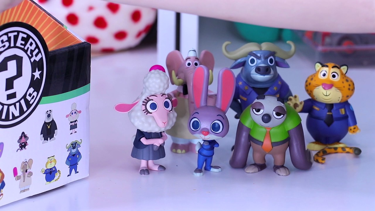 Zootopia Blind Box (A whole case!) - YouTube
