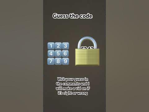 Guess the code! - YouTube
