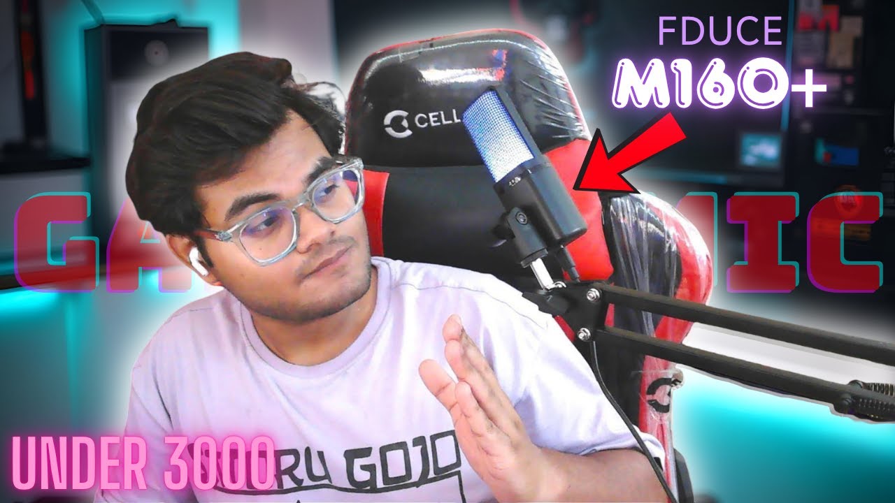 UNBOXING MY NEW GAMING MIC | FDUCE M160+ - YouTube