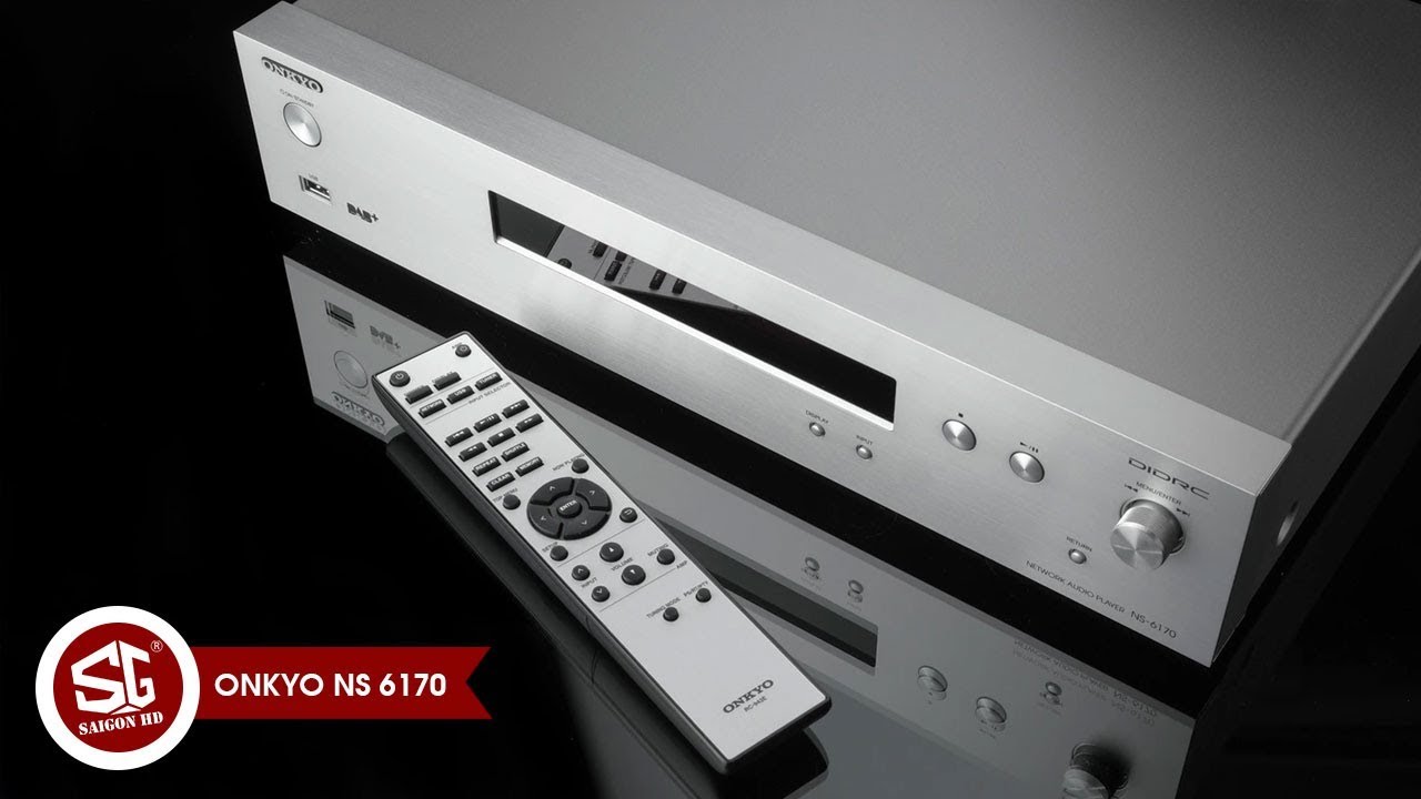 Giới thiệu Music Server Onkyo NS 6170 - YouTube