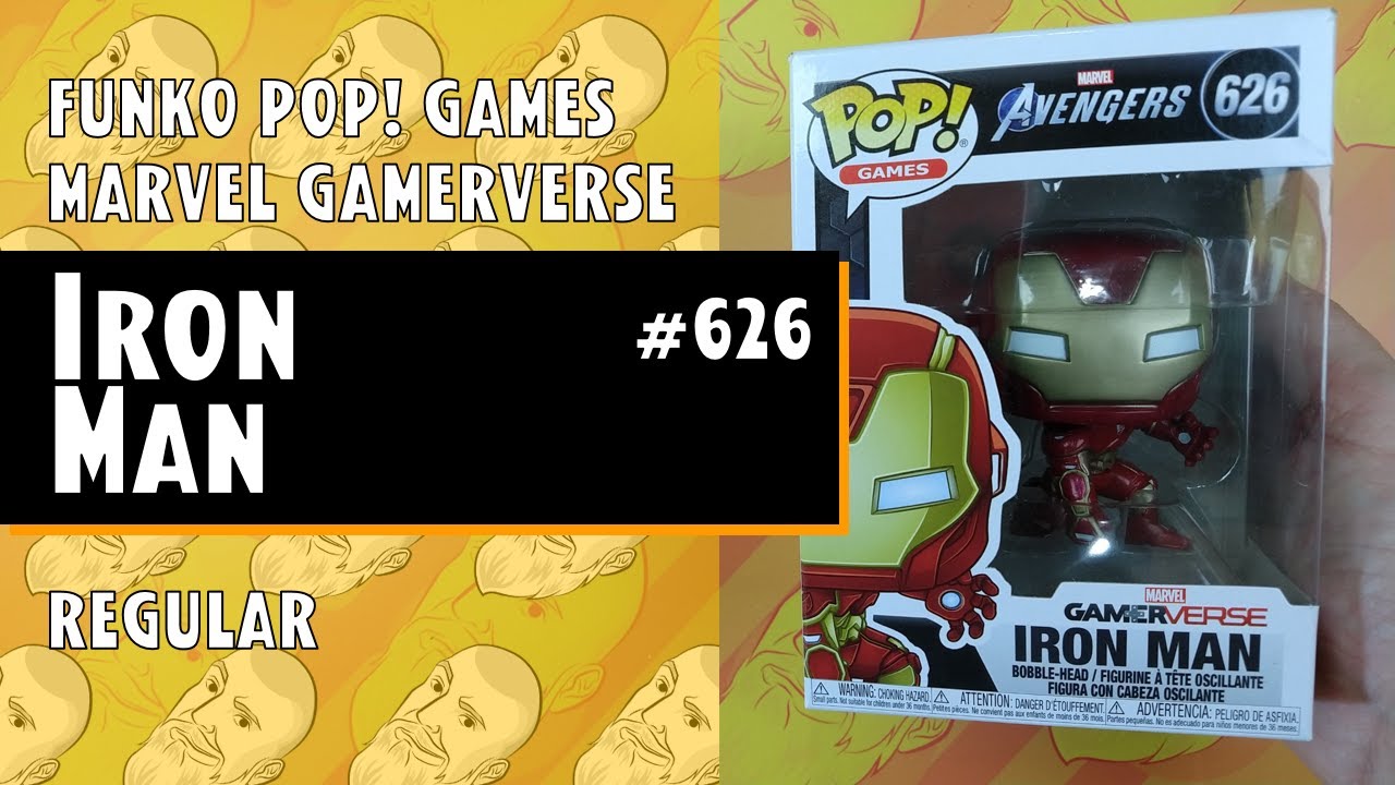 Funko Pop Games: Gamerverse - Iron Man - #626 // Just One Pop Showcase ...