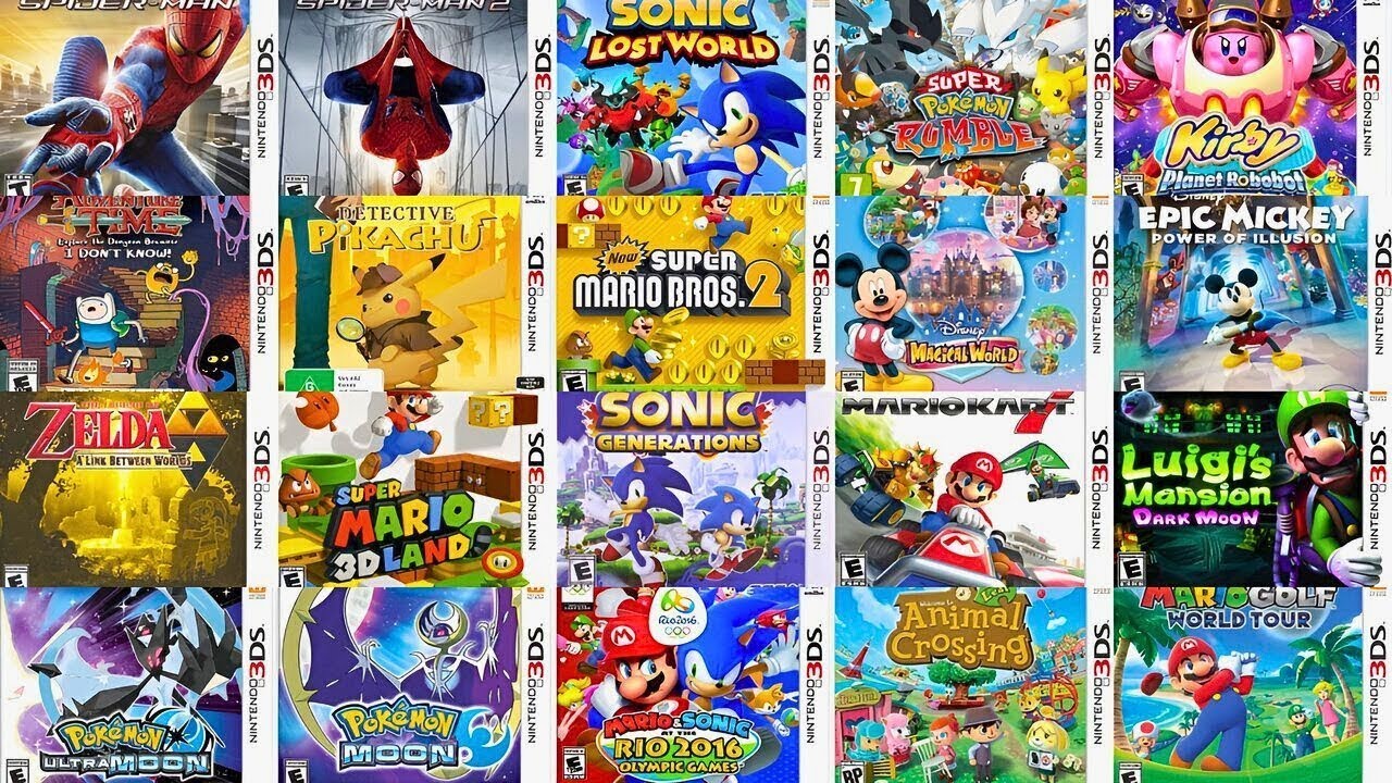 TOP 50 BEST NINTENDO 3DS GAMES OF ALL TIME BEST 3DS GAMES YouTube