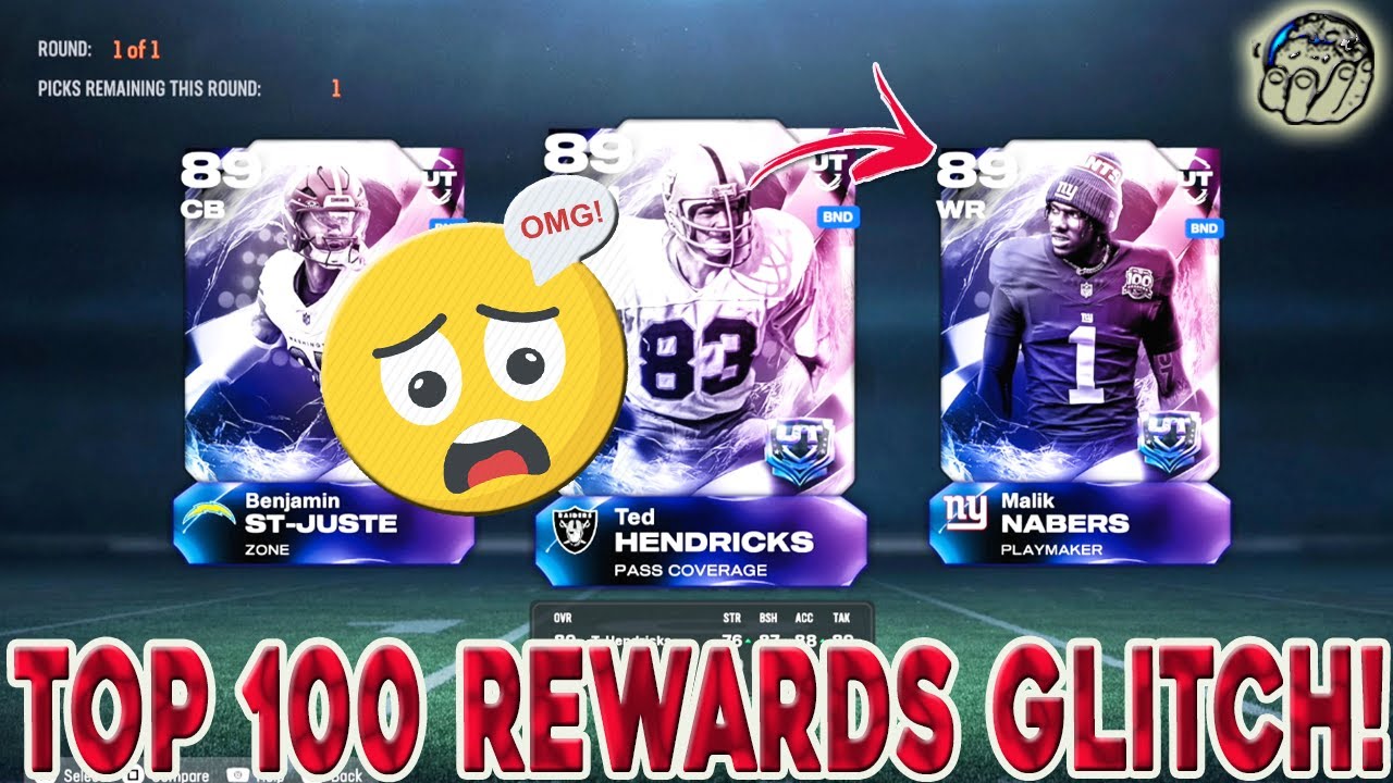 TOP 100 RL 1 GLITCH! DO THIS NOW! LEVEL UP FAST! GIVEAWAY INFO! MADDEN ...