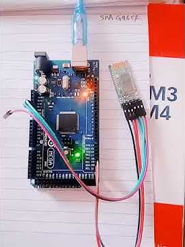 Turning LED ON/OFF using HC-05 Bluetooth module with Arduino Mega. - YouTube