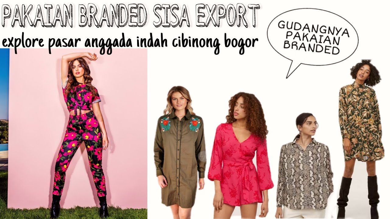 PAKAIAN SISA EXPORT MURAH ADA DI PASAR ANGGADA INDAH CIBINONG BOGOR ...