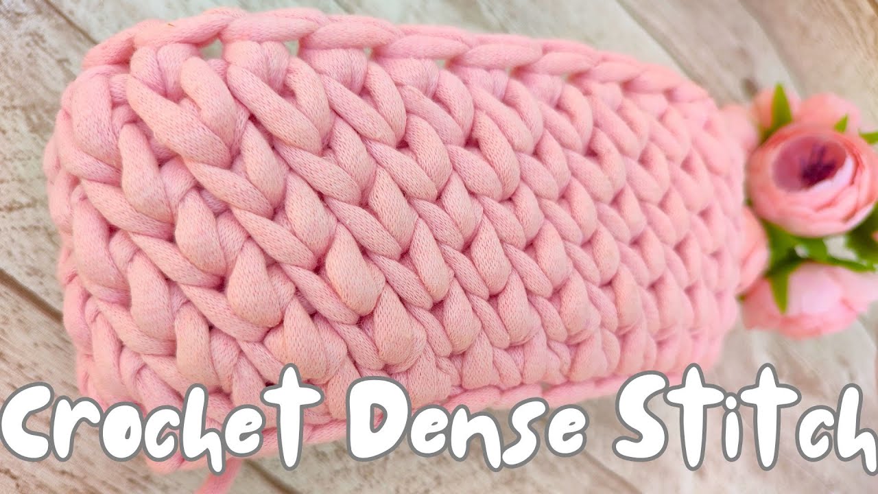 Solid Crochet Stitch | One Round Repeat Stitch Pattern for Bags - YouTube