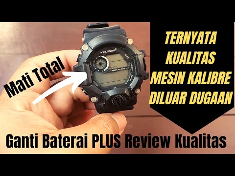 Cara Ganti Baterai Jam Tangan Kalibre, Jam Mahal Tapi Mesin nya?? - YouTube