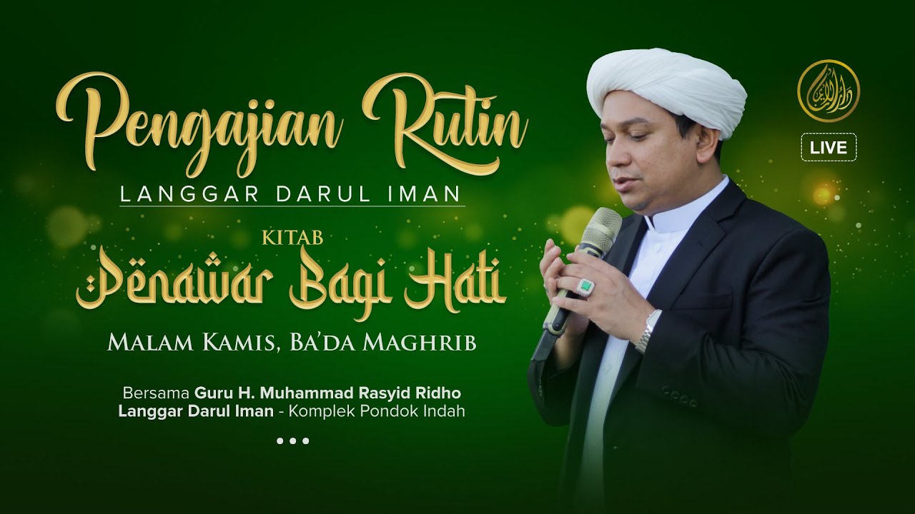 Pengajian Rutin Langgar Darul Iman Bersama Guru H.Muhammad Rasyid Ridha ...