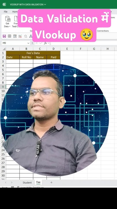 Vlookup In data validation #advance Excel #excelformula #exceltips #exceltricks#shorts - YouTube