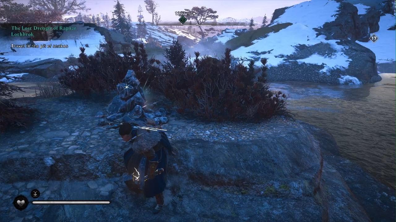 AC Valhalla Sun Placement to collected ISU Nodens Arc Bow - YouTube