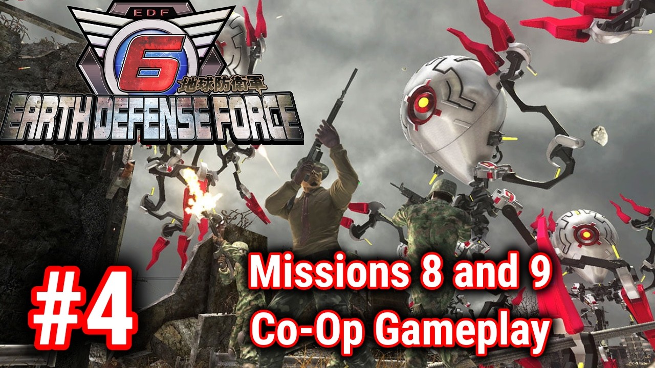 Earth Defense Force 6 2024 PS5 Gameplay - The Red Ant Menace Emerges ...