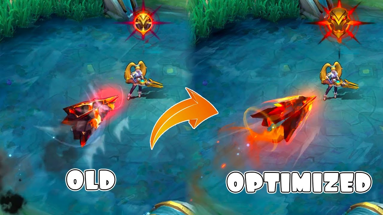 Aldous Optimized VS OLD Skill Effects - YouTube