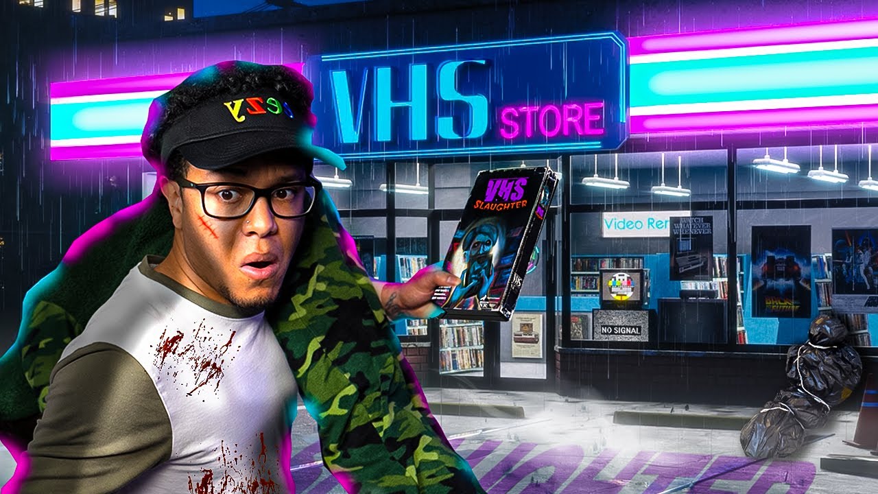 VHS Store After DARK Is TERRIFYING | VHS Slaughter - YouTube