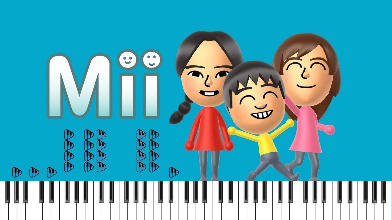 Mii Channel Music (Piano Version) - YouTube