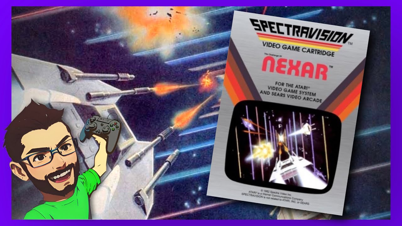 Challenge of Nexar gameplay for Atari 2600 - YouTube