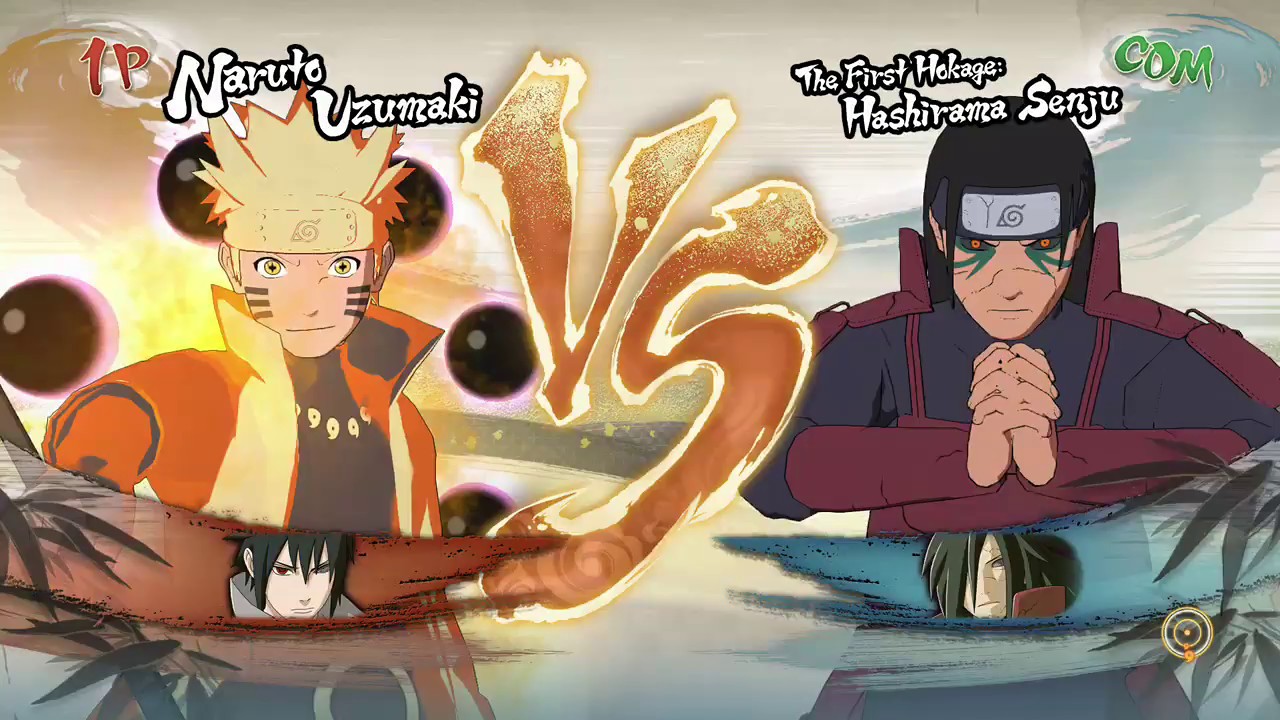 Nine tails Susanoo vs Wood Golem Hashirama Senju Full Fight HD Naruto ...